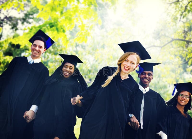 Graduation Student Commencement University Degree Concept Stock Image ...