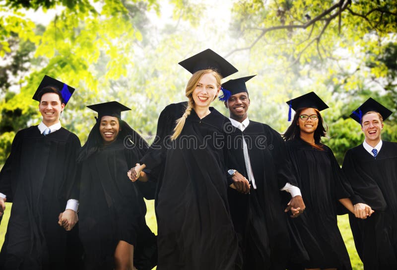 Graduation Student Commencement University Degree Concept Stock Image ...