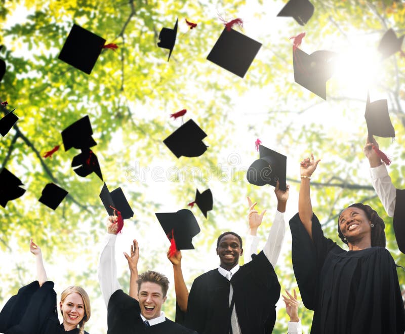 Graduation Student Commencement University Degree Concept Stock Photo ...