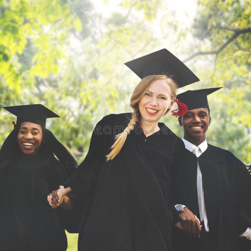 Graduation Student Commencement University Degree Concept Stock Image ...