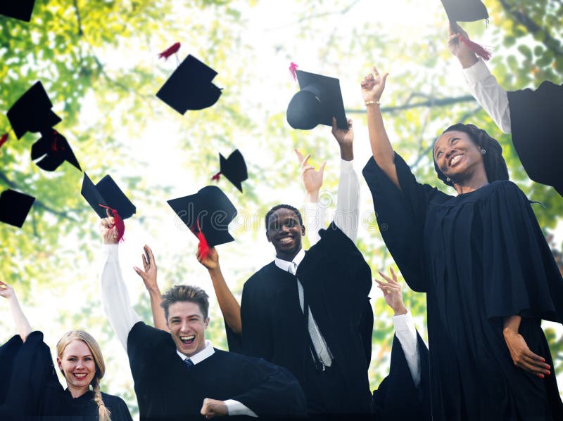 Graduation Student Commencement University Degree Concept Stock Photo ...