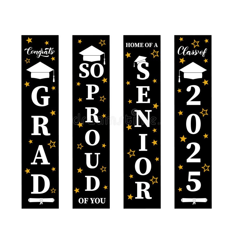 Graduation Yard Signs Stock Illustrations – 11 Graduation Yard Signs ...