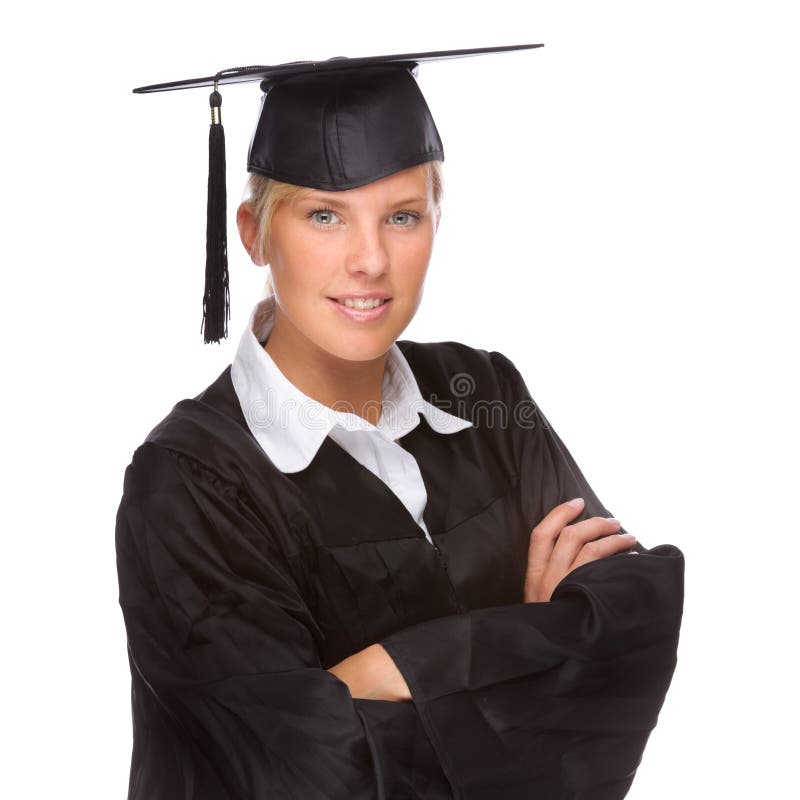 Graduation woman stock photo. Image of ceremony, beautiful - 24756772