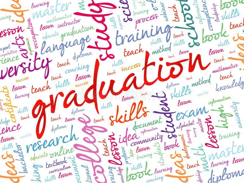 Graduation Word Cloud Stock Illustrations – 572 Graduation Word Cloud ...