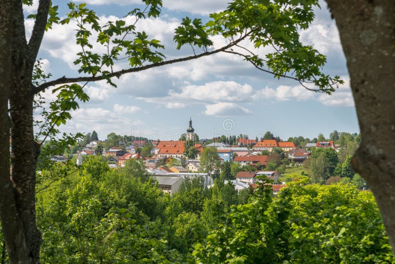 Grafenau in the Bavarian Forest Editorial Photography - Image of ...