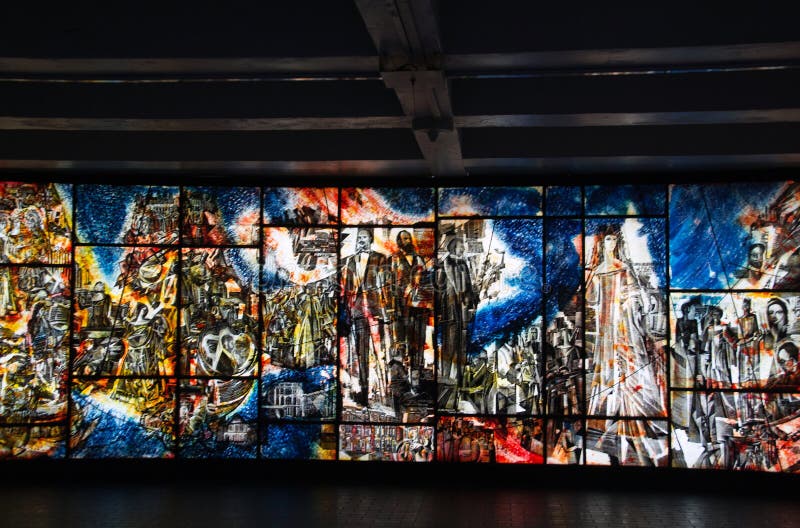 Graffit Panel - on the Metro Editorial Image - Image of panel, montreal ...