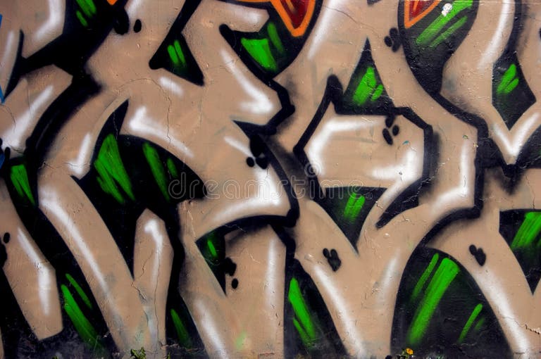 Graffiti editorial image. Image of ghetto, color, paint - 1340810