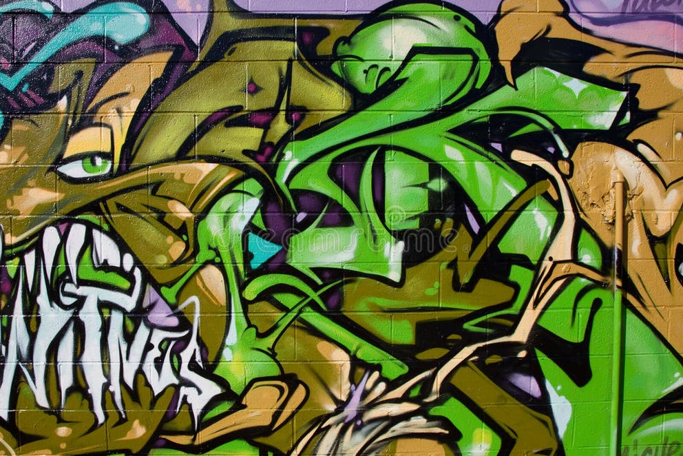 Graffiti editorial image. Image of abstraction, loud - 13787685