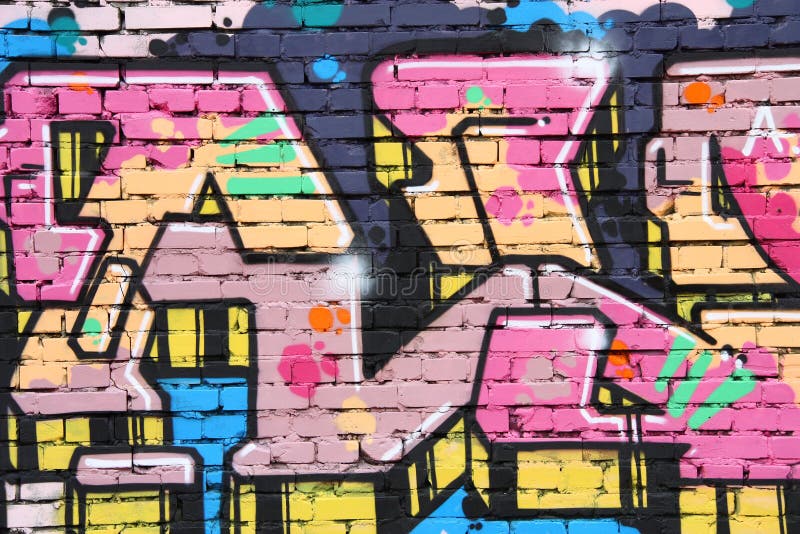 Graffiti editorial stock image. Image of color, disco - 16194294