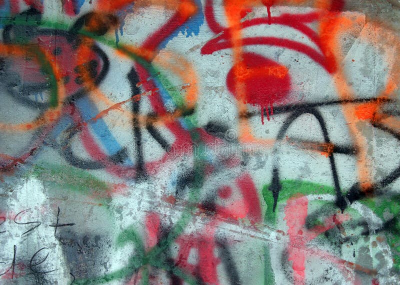 Friendly on-wall graffity stock image. Image of style - 5737225