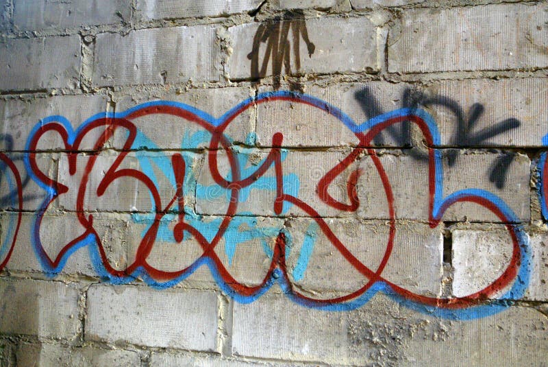 Graffiti stock photo. Image of line, illegal, destroy - 1941626