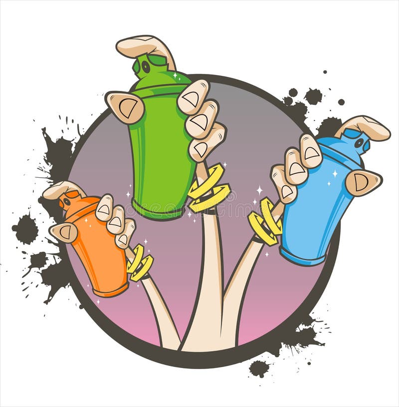 Graffiti stock vector. Illustration of vector, gang, spray - 25944978