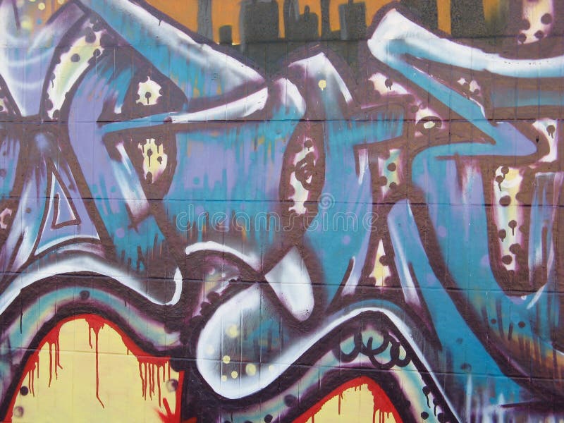 Graffiti Skate Roller Background 01 Stock Vector - Illustration of ...