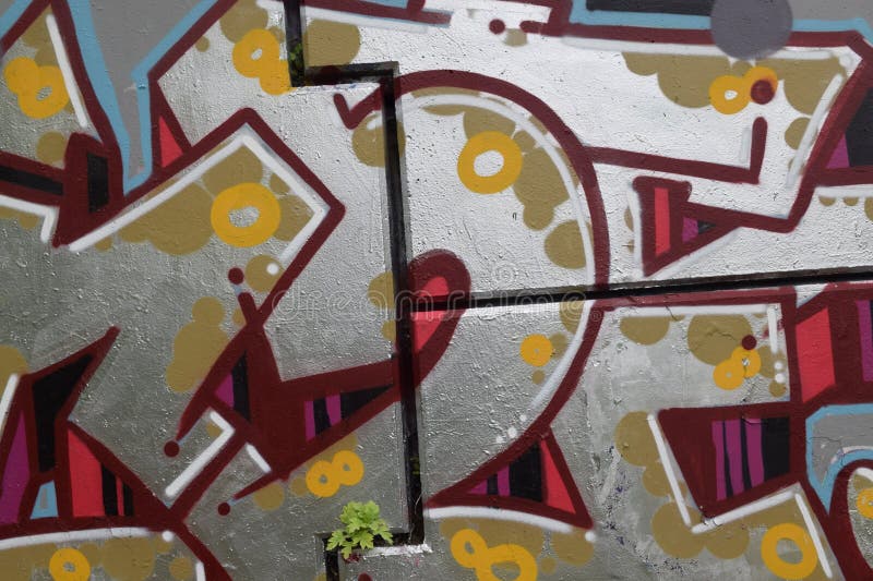 Graffiti Abstract Spray Paint Art Stock Image - Image of paint ...