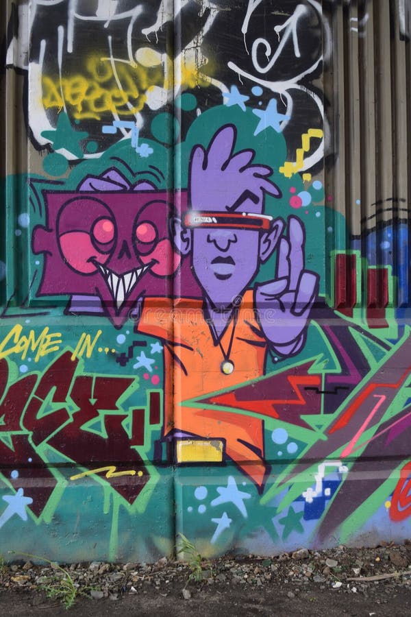 Graffiti Abstract Spray Paint Art Editorial Photo - Image of graffiti ...