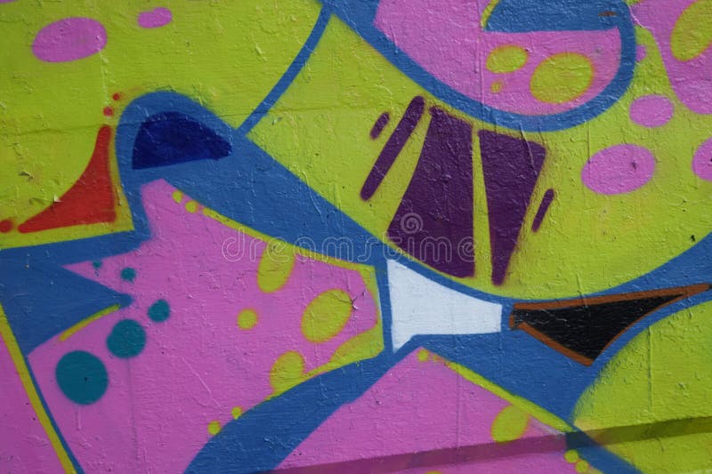 Graffiti Abstract Spray Paint Art Stock Photo - Image of abstract ...