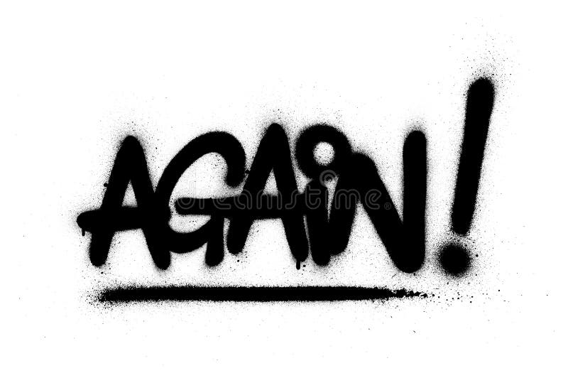 Again Word Wooden Cubes on Table Over Background Leaves Green HD, Mock ...