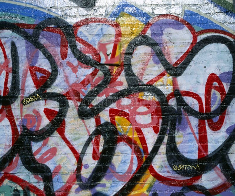Graffiti Art, stock image. Image of vandal, letters, color - 23172745