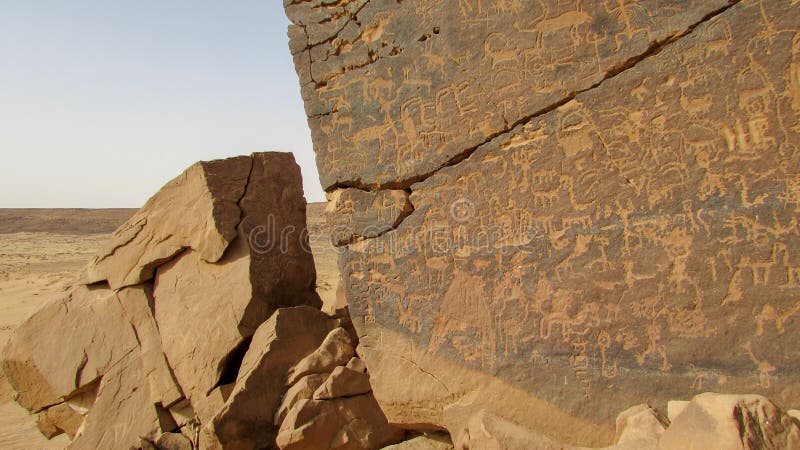 Graffiti Art in Rock Saudi Arabia Stock Photo - Image of graffiti ...