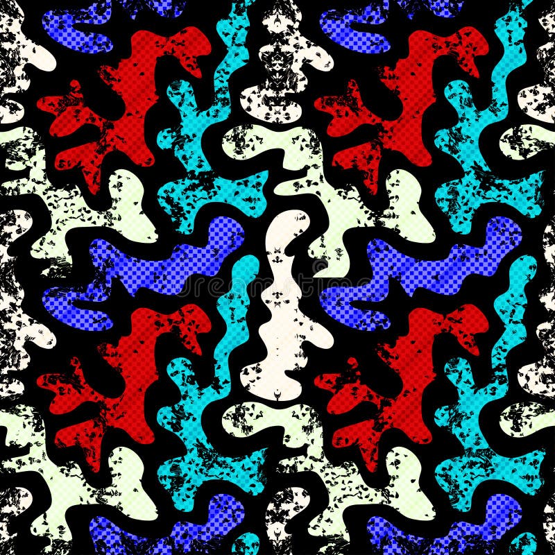 Graffiti Background Seamless Texture Vector Royalty Free Stock ...