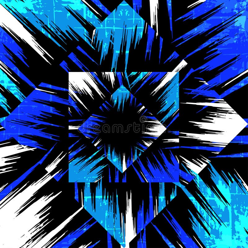 Graffiti Blue on a Black Background Vector Illustration Stock Vector ...