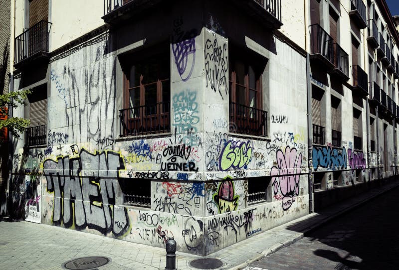 659 Graffiti Street Corner Stock Photos - Free & Royalty-Free Stock ...