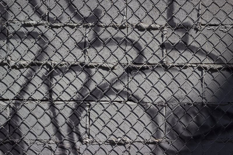 Graffiti and Chain Link Background Stock Photo - Image of dirty ...