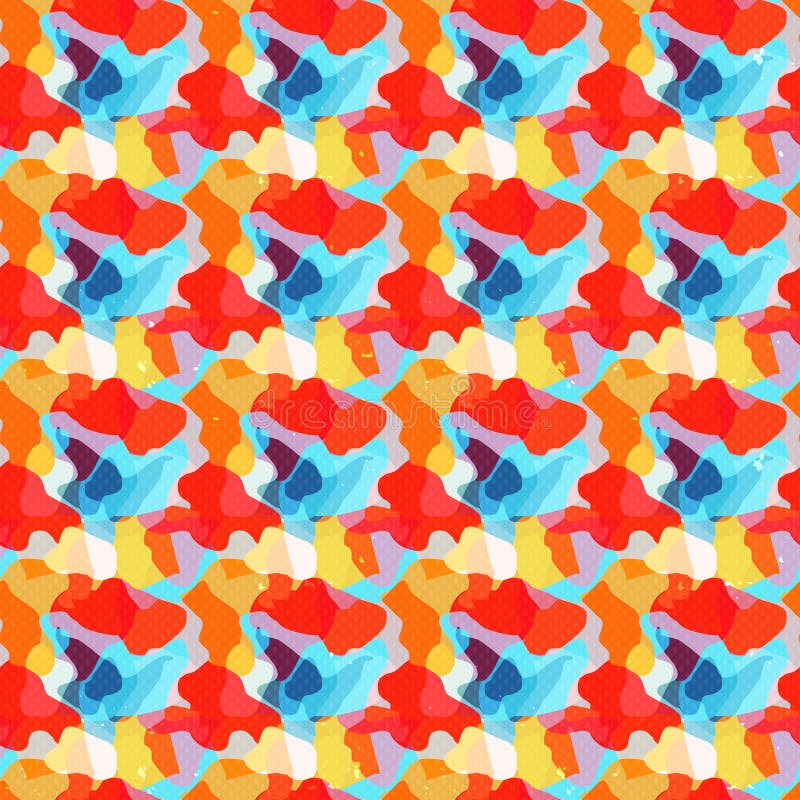 Graffiti Color Seamless Pattern Stock Vector - Illustration of splash ...
