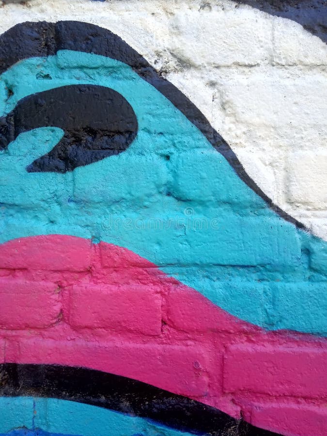 Graffiti, Multi-colored Abstract Graffiti Texture Editorial Photo ...