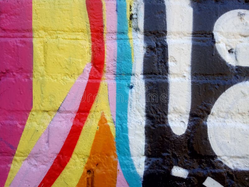 Graffiti, Multi-colored Abstract Graffiti Texture Editorial Photography ...