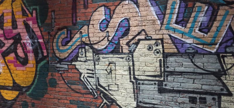 Graffiti is a Controversial Subject, but Its an Art ! Editorial Stock ...