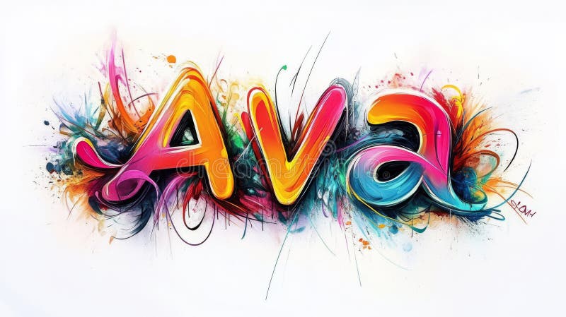 Graffiti de lava stock de ilustración. Ilustración de agua - 349292898