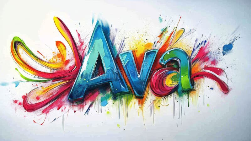 Graffiti de lava stock de ilustración. Ilustración de nantes - 349292996