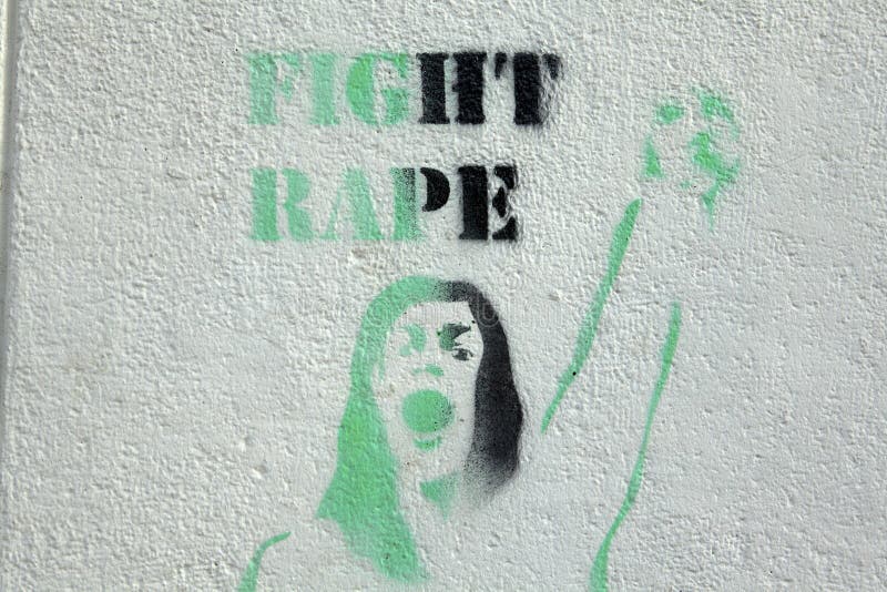 Graffiti De Viol De Combat, Liban Image éditorial - Image du graffitis ...