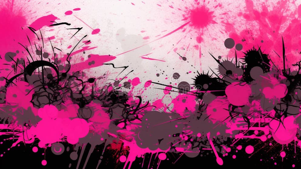 Graffiti Drawing Emo Symbols Background . Painted Graffiti Spray ...