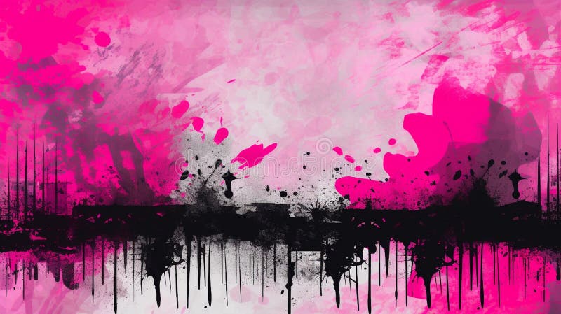 Graffiti Drawing Emo Symbols Background . Painted Graffiti Spray ...