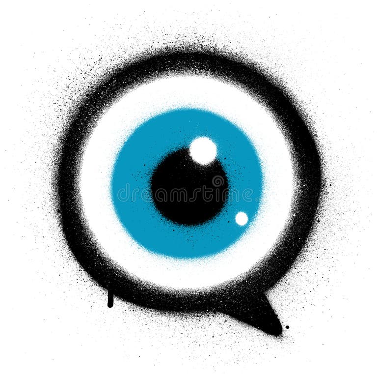 Graffiti Eyeball Stock Illustrations – 356 Graffiti Eyeball Stock ...