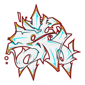 Graffiti Wildstyle Font Stock Illustrations – 70 Graffiti Wildstyle ...
