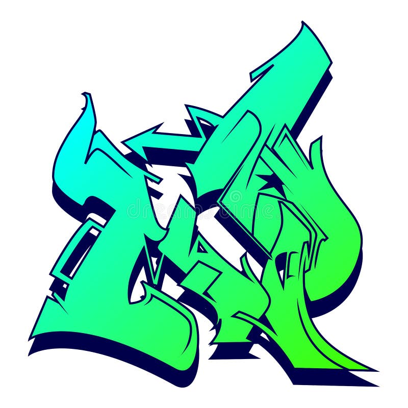 Graffiti Font Ma Stock Illustrations – 5 Graffiti Font Ma Stock ...