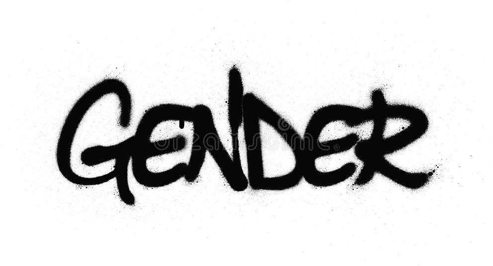 Graffiti Gender Word Stock Illustrations – 11 Graffiti Gender Word ...