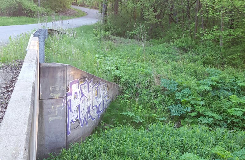 Graffiti Tag on Country Shed Stock Image - Image of graffiti, country ...