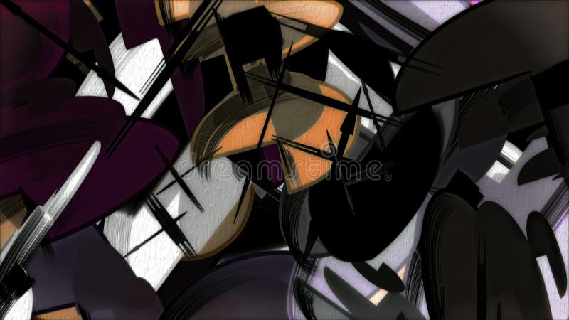 Graffiti with Hand and Ear for Week of the Deaf, Vector Illustration ...