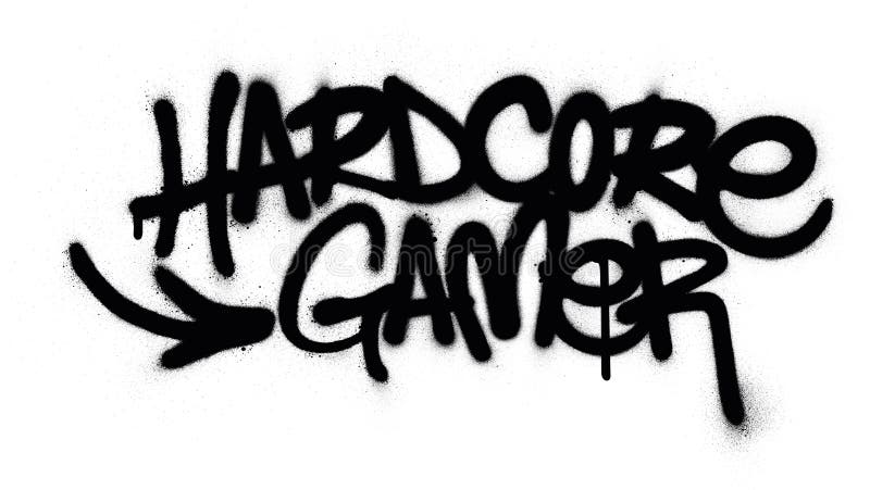 Gamer Text Graffiti Style Stock Illustrations – 228 Gamer Text Graffiti ...