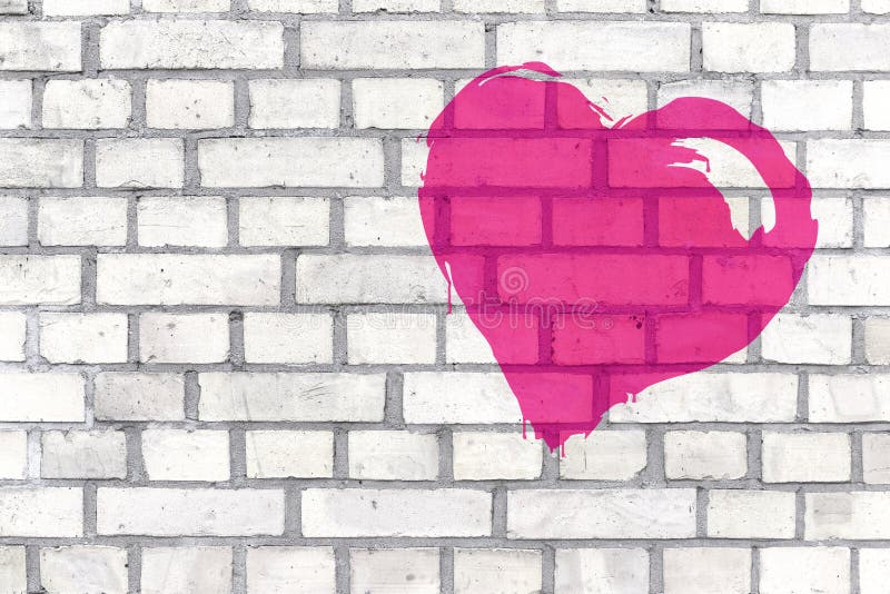 Graffiti heart stock photo. Image of passion, graffiti - 15534424