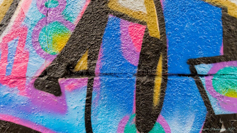 Graffiti Lines and Colors stock photo. Image of activity - 96847436