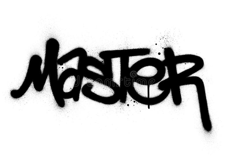 Master Word Cloud, Education Concept Stock Illustration - Illustration ...