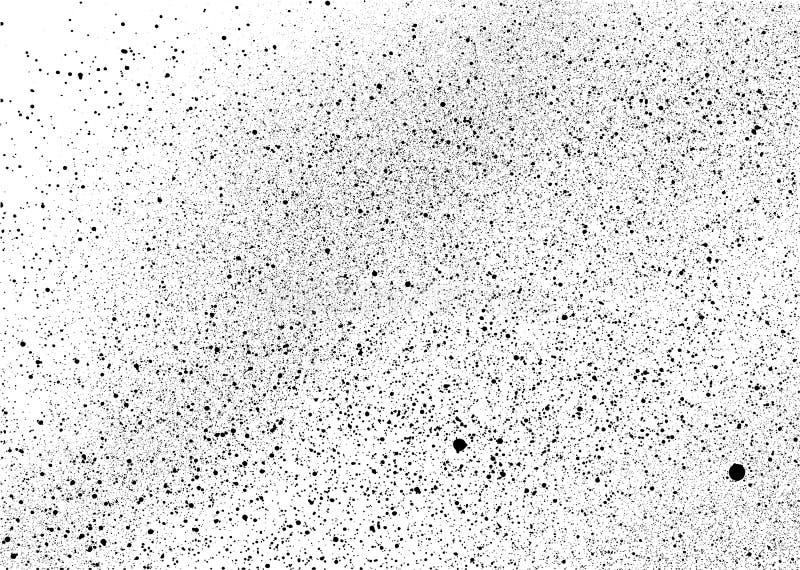 Graffiti Mist Speckles in Black Over White Stock Vector - Illustration ...