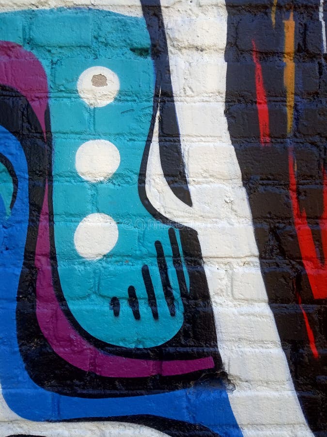 Graffiti, Multi-colored Abstract Graffiti Texture Editorial Stock Photo ...