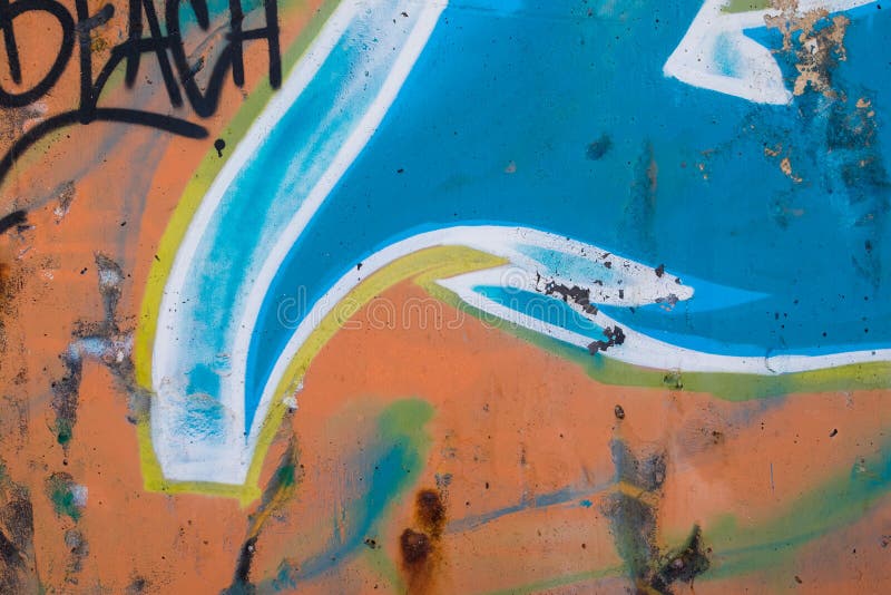 Graffiti Paint Texture stock photo. Image of abstract - 89669478