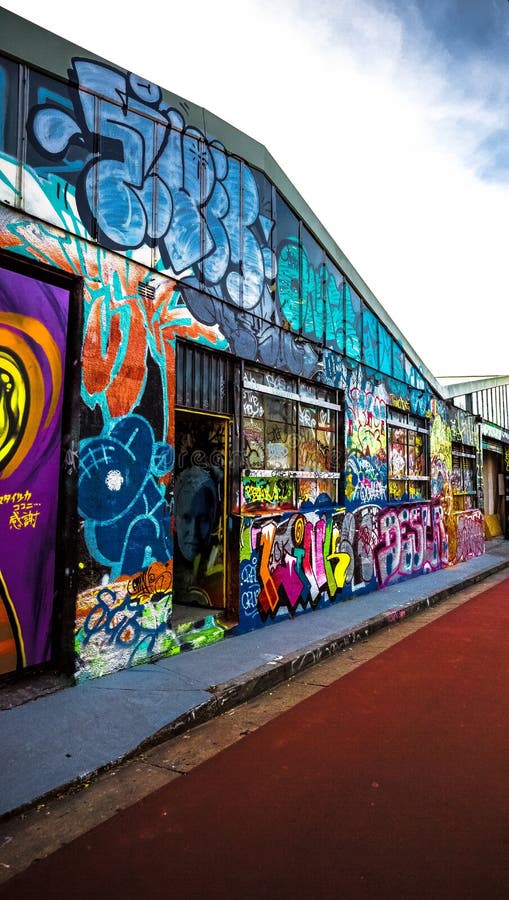 Graffiti Photography editorial stock photo. Image of pathway - 58093338